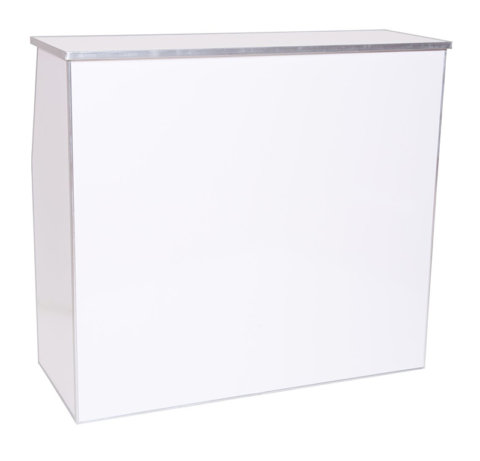 Portable White Bar | Party Rental Events